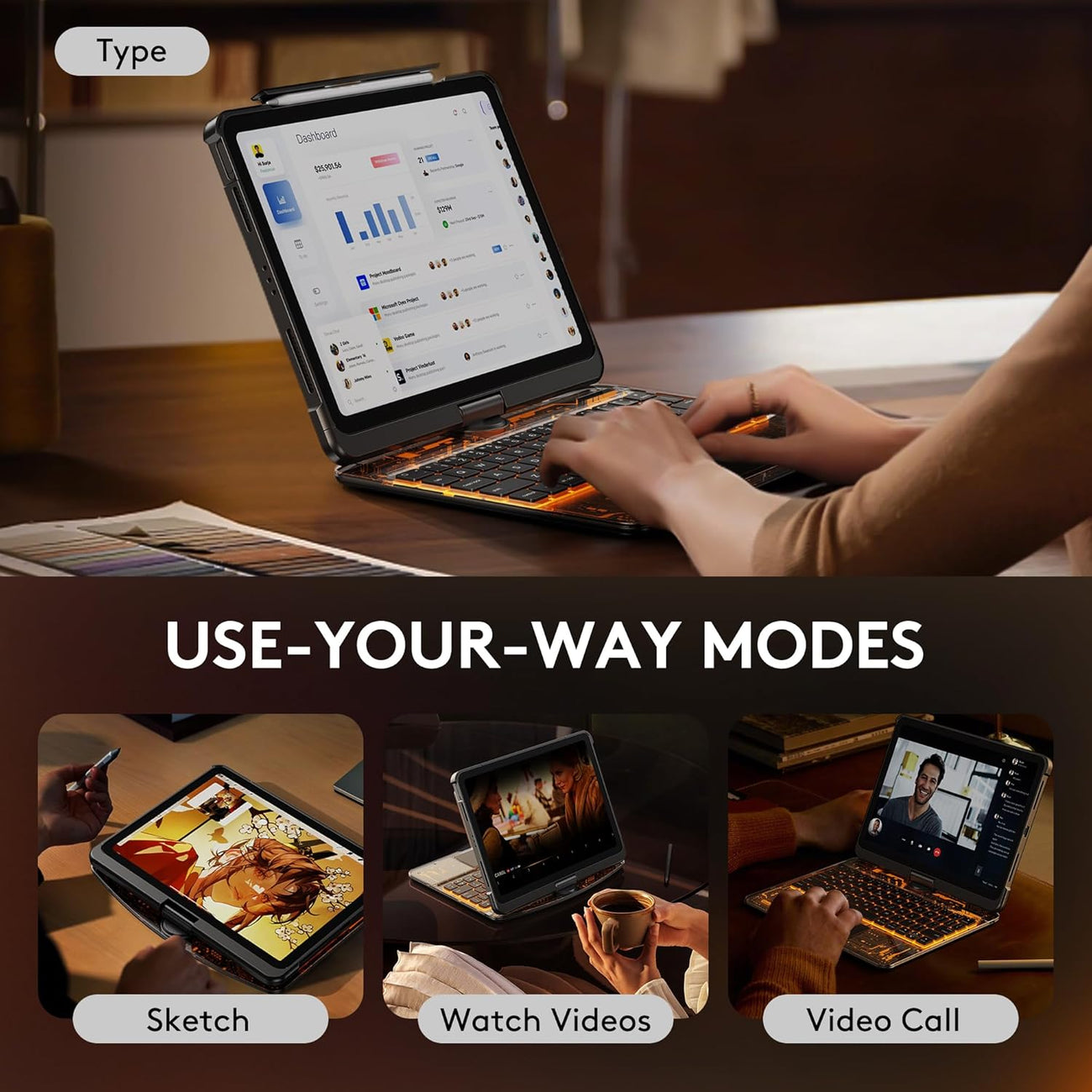 Smart iPad Keyboard Cases - 50% OFF sale is on